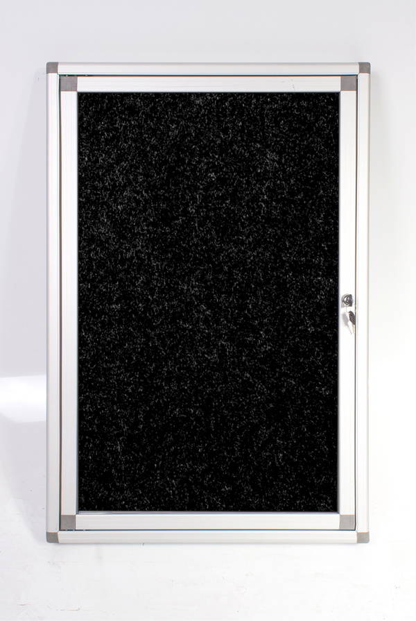 Parrot Products Lockable Pinning Board Display Case 900 x 600mm ...